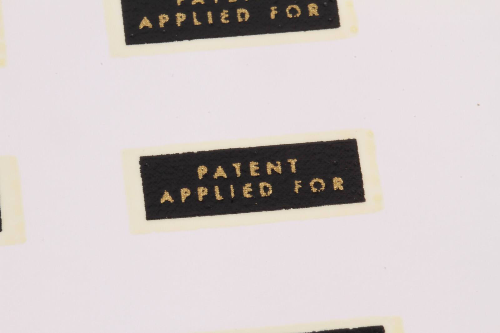 PAF -PATENT APPLIED FOR- Sticker (WATERSLIDE DECAL) real Silkscreen Set ...