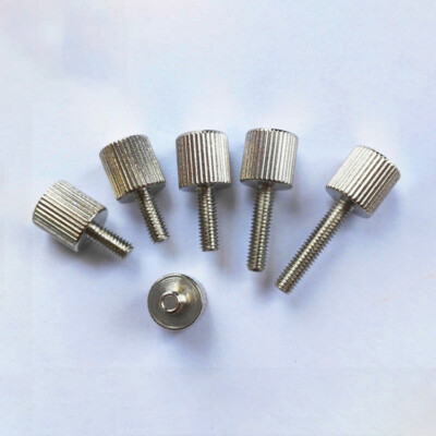 M3 M4 Knurled Thumb Screw Carbon Steel Hand Turn Knob Bolt For PC Case ...