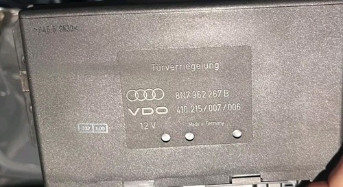 Audi TT Mk1 Roadster Convertible Ccm Comfort Control Module 8N7962267B ...