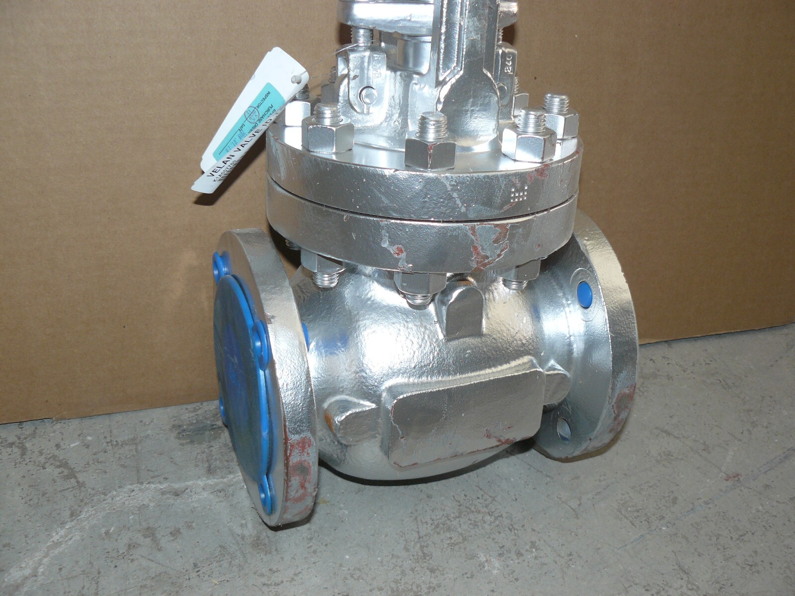 Velan Valve F10-0074C-02TY-W320 Manual Globe Valve RF 150 3" NEW | eBay