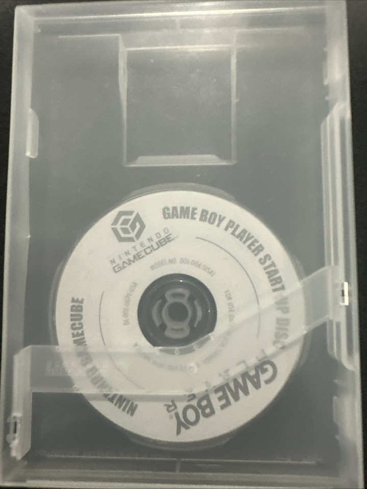 Nintendo Gamecube Gameboy Player Start-Up DISC And Sleeve | eBay