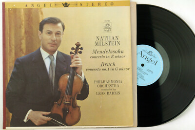 NATHAN MILSTEIN * MENDELSSOHN, BRUCH: CONCERTOS * ANGEL S 35730 * NM ...