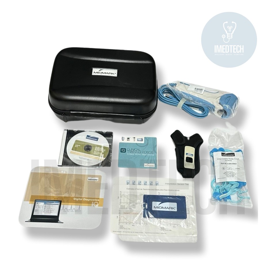 Midmark IQspiro - Digital Spirometry System 4-000-0025 With EMR ...