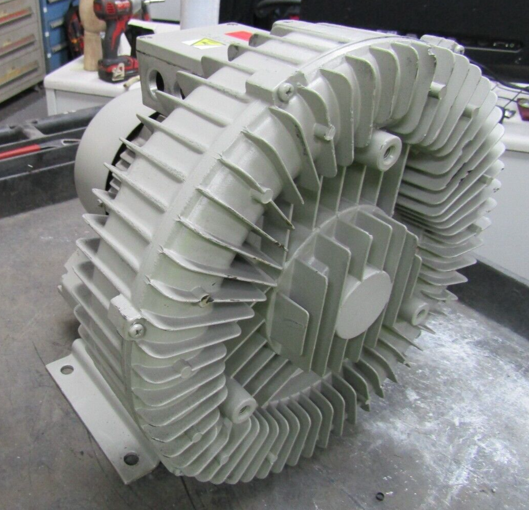 😎 SIEMENS ELMO-G 2BH1 600-1AH19-ZN01 VACUUM PUMP 3 PHASE 208V 2900/3480 ...