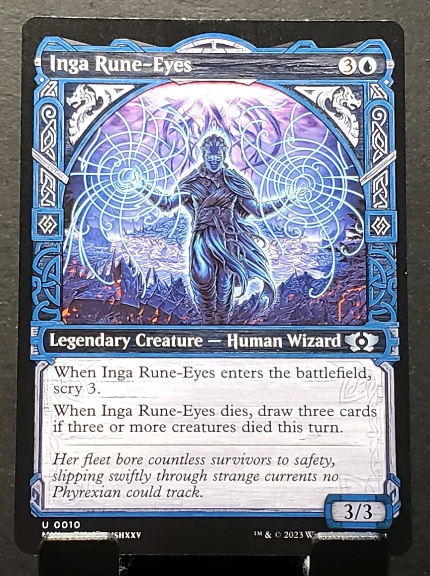 2023 MTG 0010 INGA RUNE-EYES March of the Machine Uncommon card⚔️NM/MT ...
