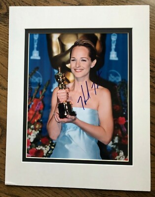 HELEN HUNT, Signed 11 x 14 Matted Photo, Actress Golden Globe & Emmy ...