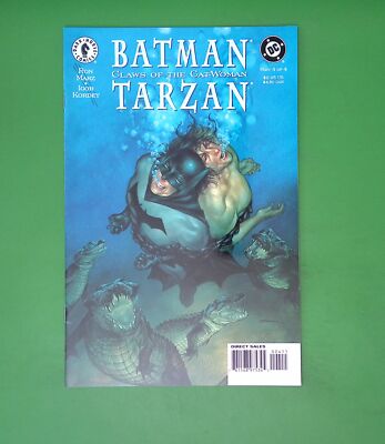 BATMAN/TARZAN: CLAWS OF THE CAT-WOMAN #4 HIGH GRADE DC COMIC BOOK H27 ...