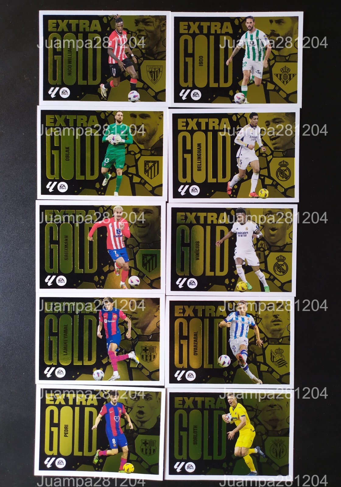 EXTRA GOLD ORO 🥇 2024 2025 ⚽ LAMINE YAMAL VINICIUS 💥 LA LIGA ESTE ...