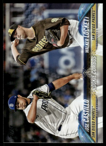 2018 Topps Update #US169 Jose Castillo / Walker Lockett | eBay