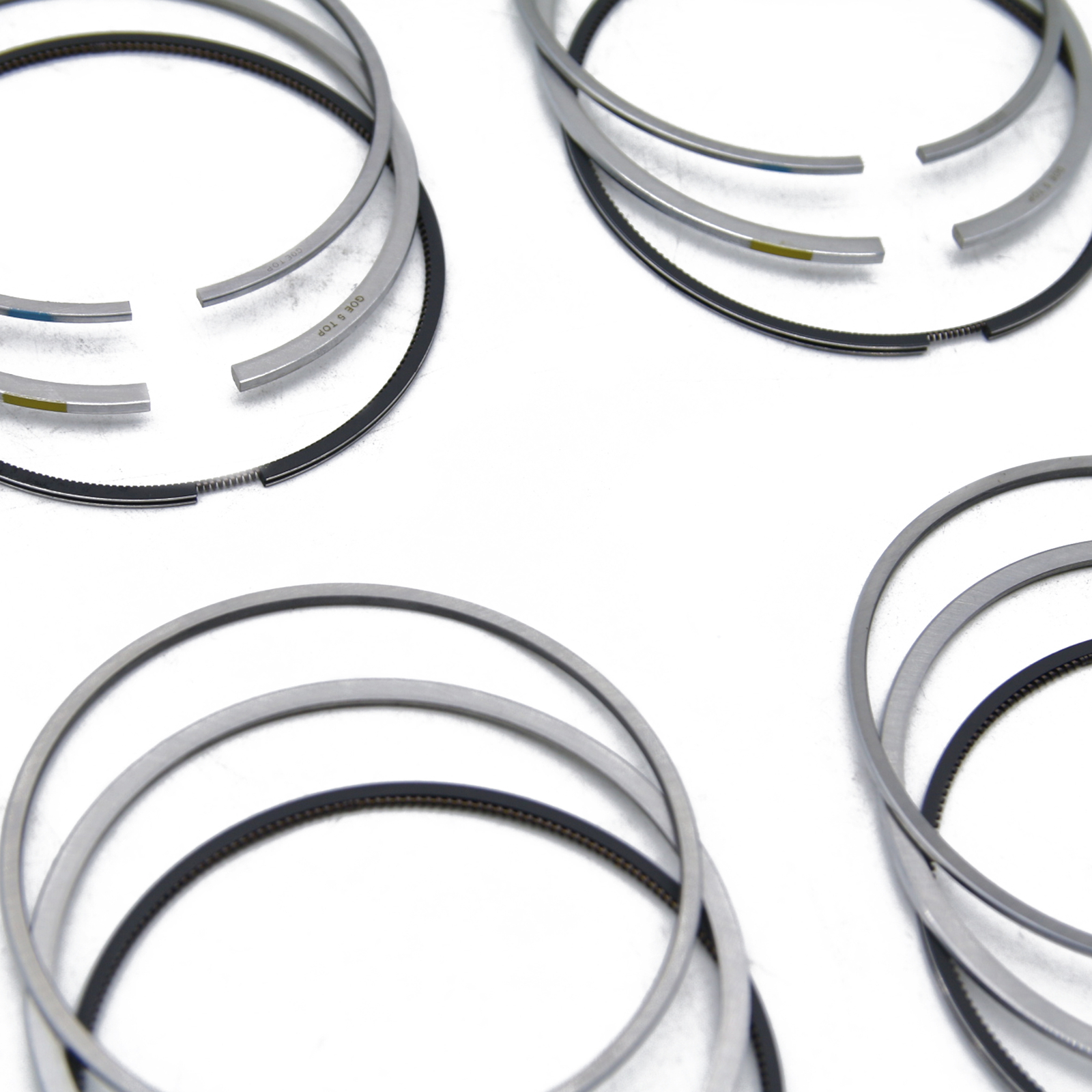 6X Piston Rings Set Φ83.01mm For VW Audi Q5 Q7 Porsche 3.0 Diesel TDI ...