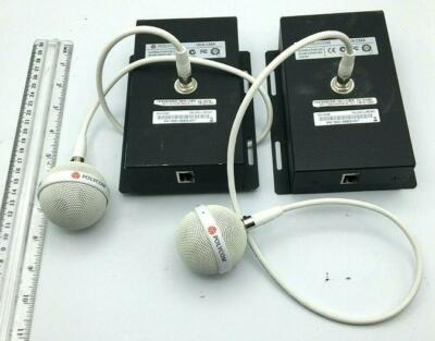 Polycom Lot of 2 HDX CMA Ceiling Microphone White 2201-26932-001 ...