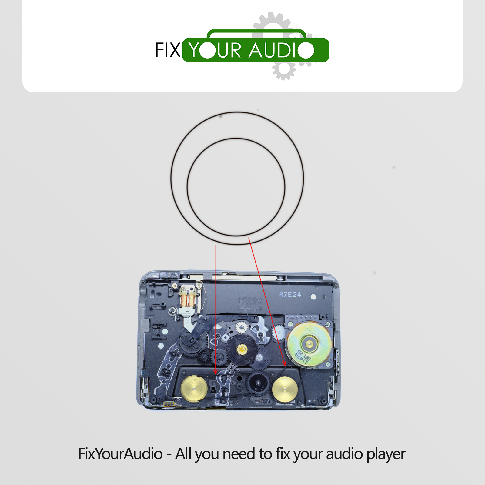 1 set of 2 belts for Panasonic RQ-SX43 RQ-SX45 RQ-SX32 Walkmans | eBay