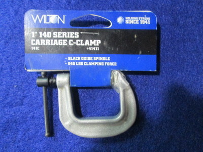 Wilton 41411 140 Series C-Clamp, 0" - 1" Jaw Opening, 1-1/16" Throat ...
