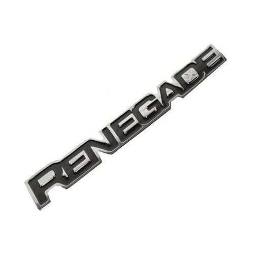 Mopar 68267207AA Nameplate, Jeep Renegade, Side Door (Genuine) | eBay