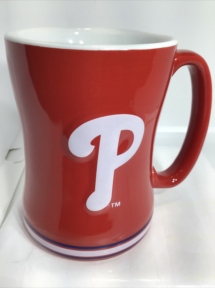PHILADELPHIA COFFEE MUG PHILADELPHIA.PHILLIES MUG. MLB BASEBALL Mug ...