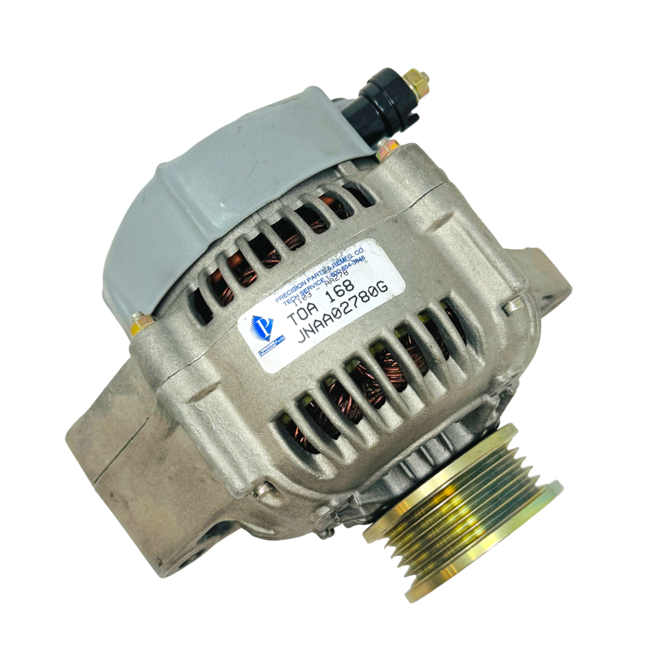 Precision Parts TOA 168 Alternator with Pulley TOA168, 70A 12V | eBay