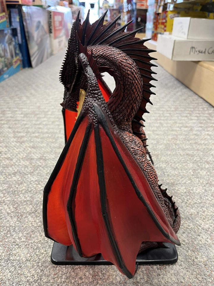 + Wizards Dungeons and Dragons D&D ICONS Colossal Red Dragon w/ Flame ...