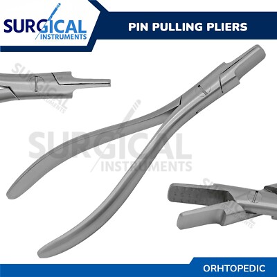 Pin Pulling Pliers Surgical Orthopedic Instruments 5.5" Stainless ...