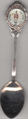 Soldier England-Army Tattoo Soldier 1988-[Randa 1980s Spoon]-Souvenir ...