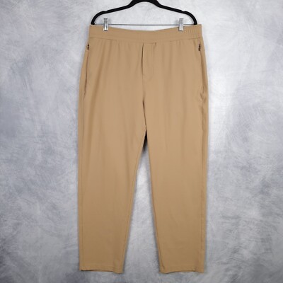 Public Rec Pants Mens 38 Beige Tech Golf All Day Every Day Daymaker ...