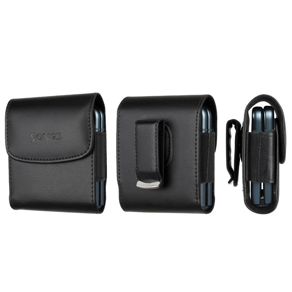 For Nokia 2760 Flip Case Vertical Belt Loop Clip Pouch Leather / Nylon ...