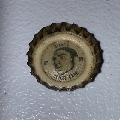 NFL COKE BOTTLE CAP OF HENRY CARR NEW YORK NY GIANTS FOOTBALL RARE | eBay