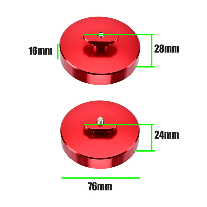 For Corvette C5 C6 C7 C8 Z06 ZR1 Red CNC Leave In Lift Jack Pads ...