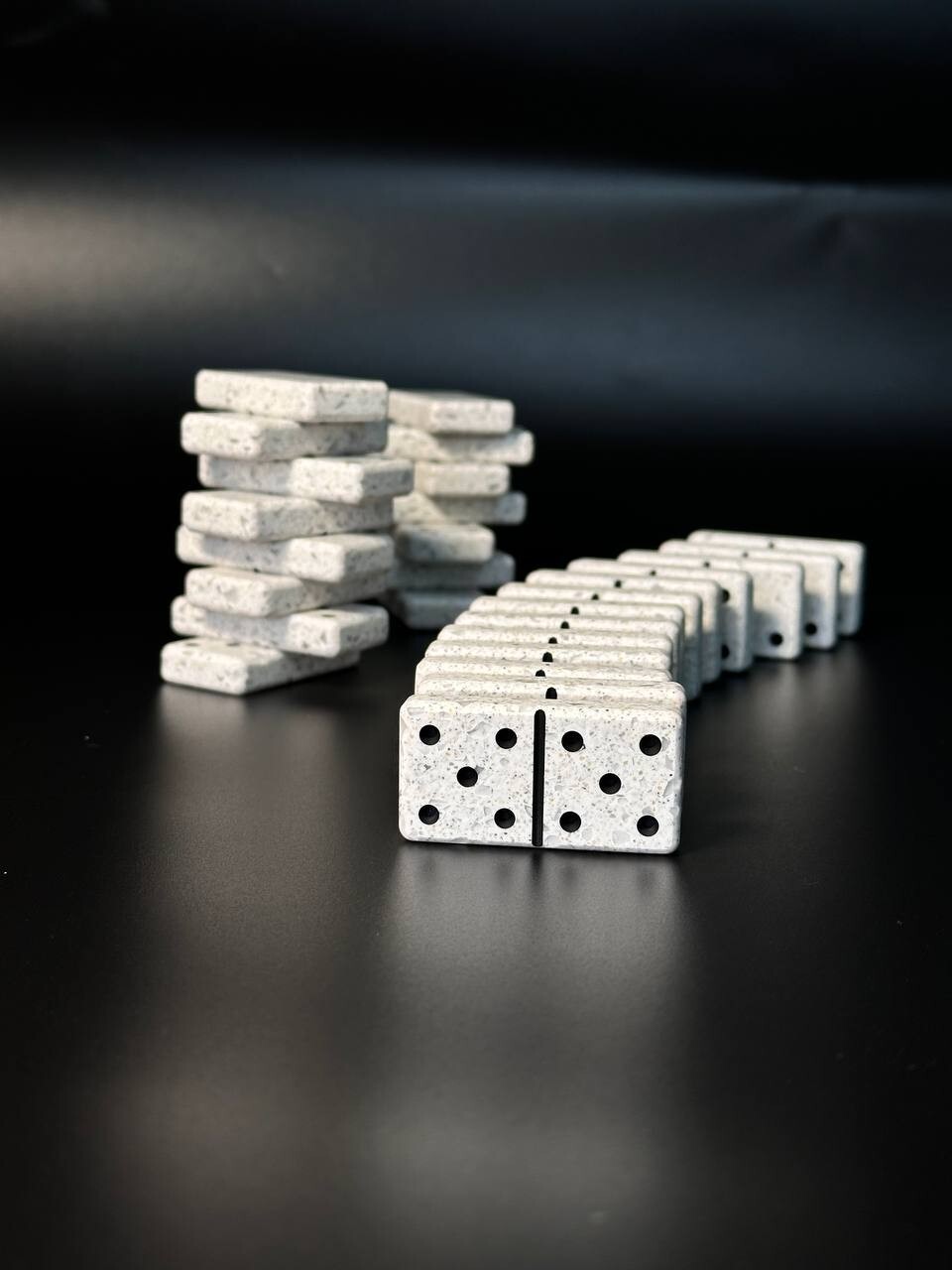 Acrylic Stone Dominoes, Dominoes Set, Domino Game Set, Family Game ...