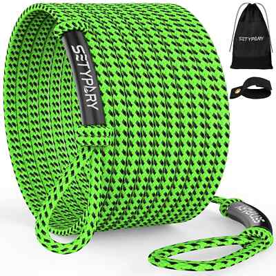4K 60FT Boat Tow Rope for Tubing, Fits 1-4 Person Towable Tubes Boating ...