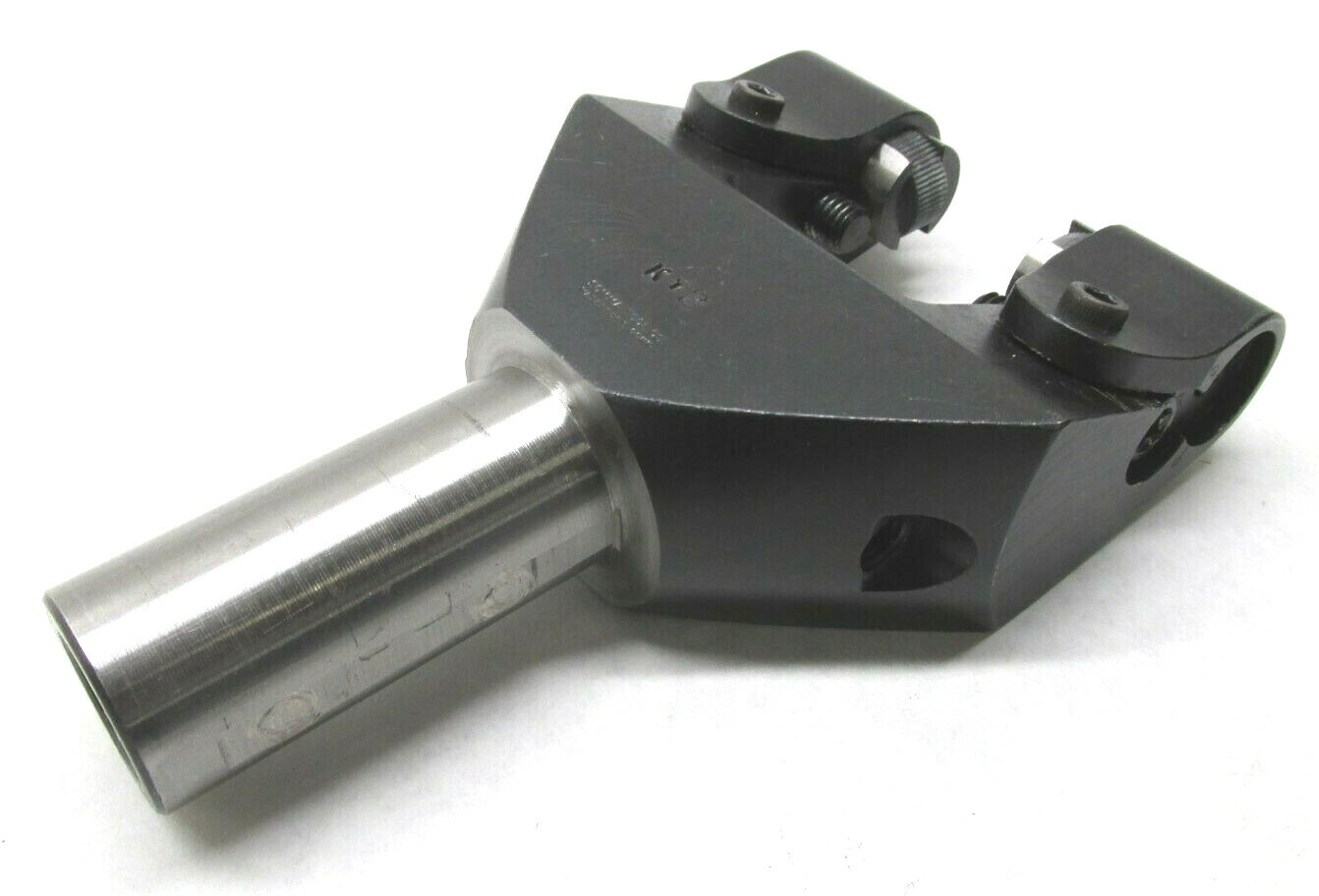 NICE! SOMMA 7/8" ADJUSTABLE STRADDLE TYPE KNURLING TOOL w/ 1" SHANK - # ...