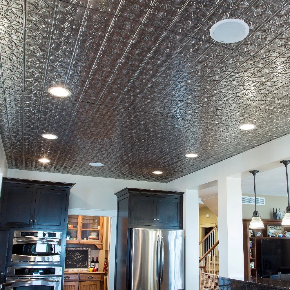 Metal Ceiling Tiles For Kitchen Home Kitchen Trend: Tin Ceiling Tiles