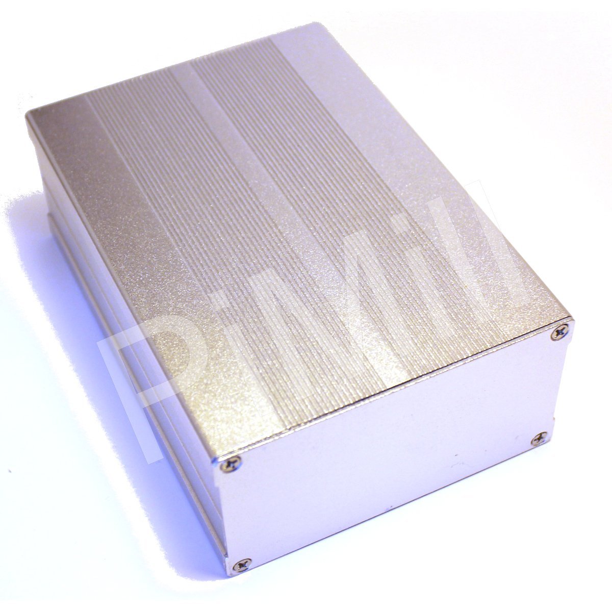Aluminum Project Box Enclosure Case Electronic DIY 150x105x55mm Sliver ...