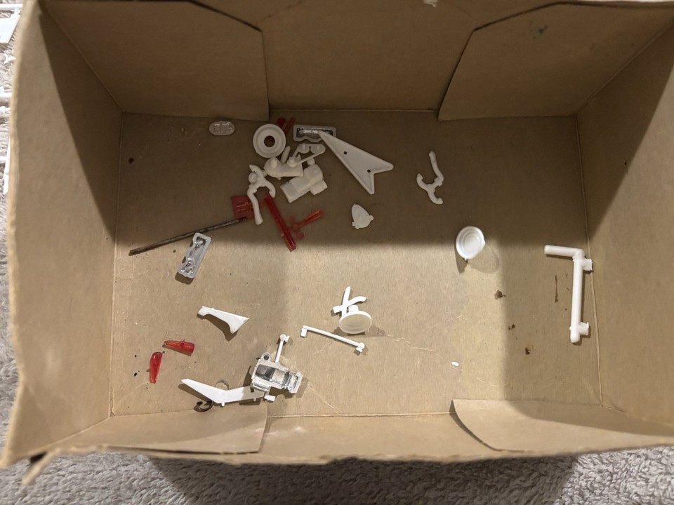 Vintage AMT 1957 Chevy 2Dr Hardtop 3 in 1 Kit T-757-200 Box Trophy ...