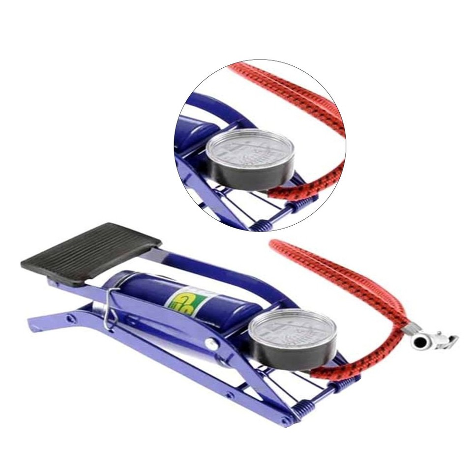 Portable Bike Tire Pump Car Foot High Pressure Self-propelled Air | eBay