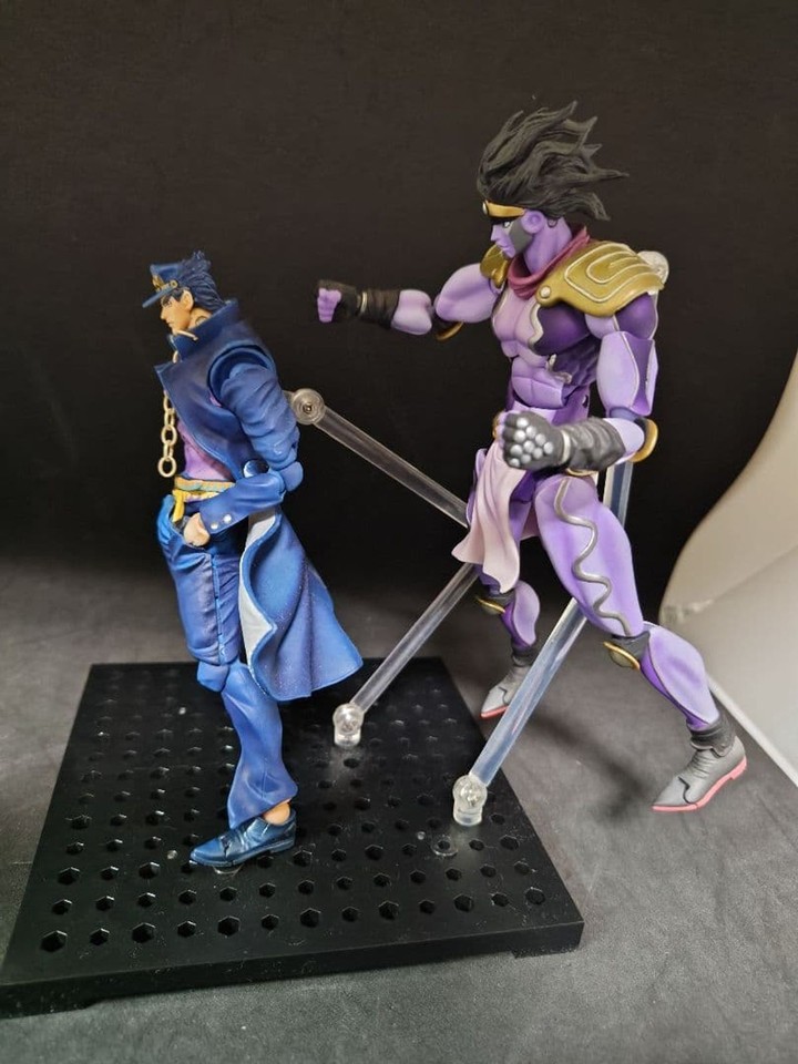 JoJo's Bizarre Adventure Jotaro Kujo & Star Platinum Super Action ...