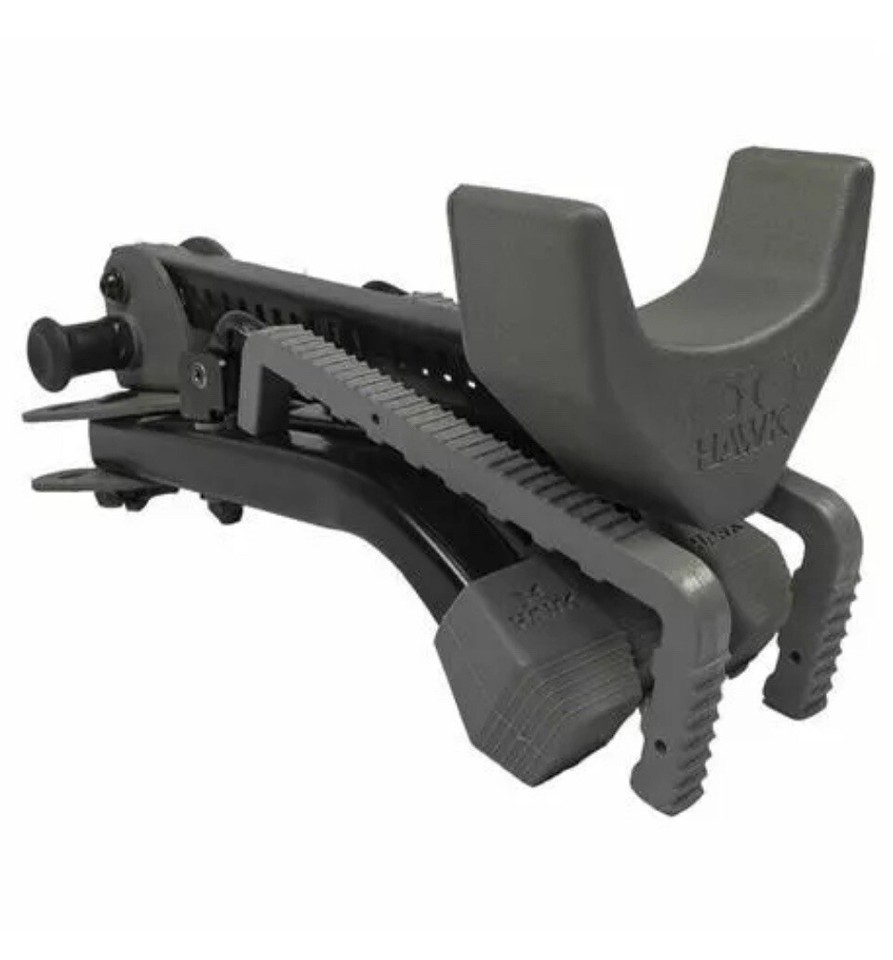 Hawk Kwik-Grab Crossbow Stand for Ground or Treestand Holder Cradle | eBay
