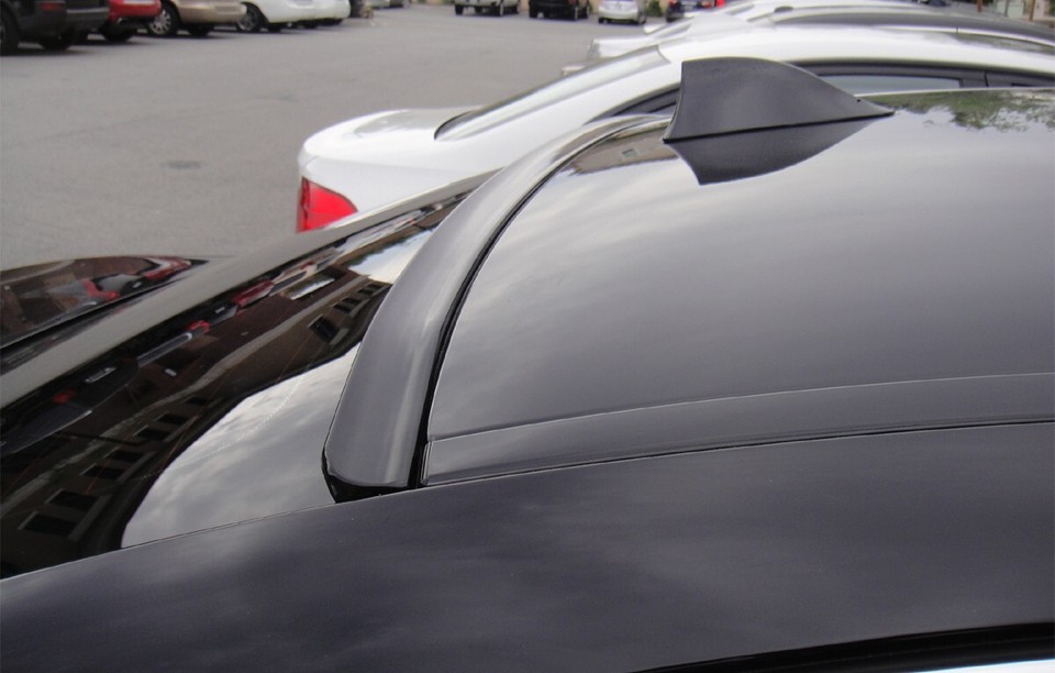 Painted BLACK For 48" Rear Window Roof/TRUNK LID Spoiler | eBay