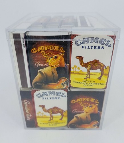 Vintage Joe Camel Match Box Set with Display Cube Case | eBay