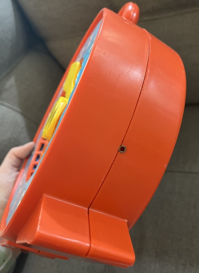 Vintage 1981 Mattel Learning Toy Clock - No Pull String | eBay