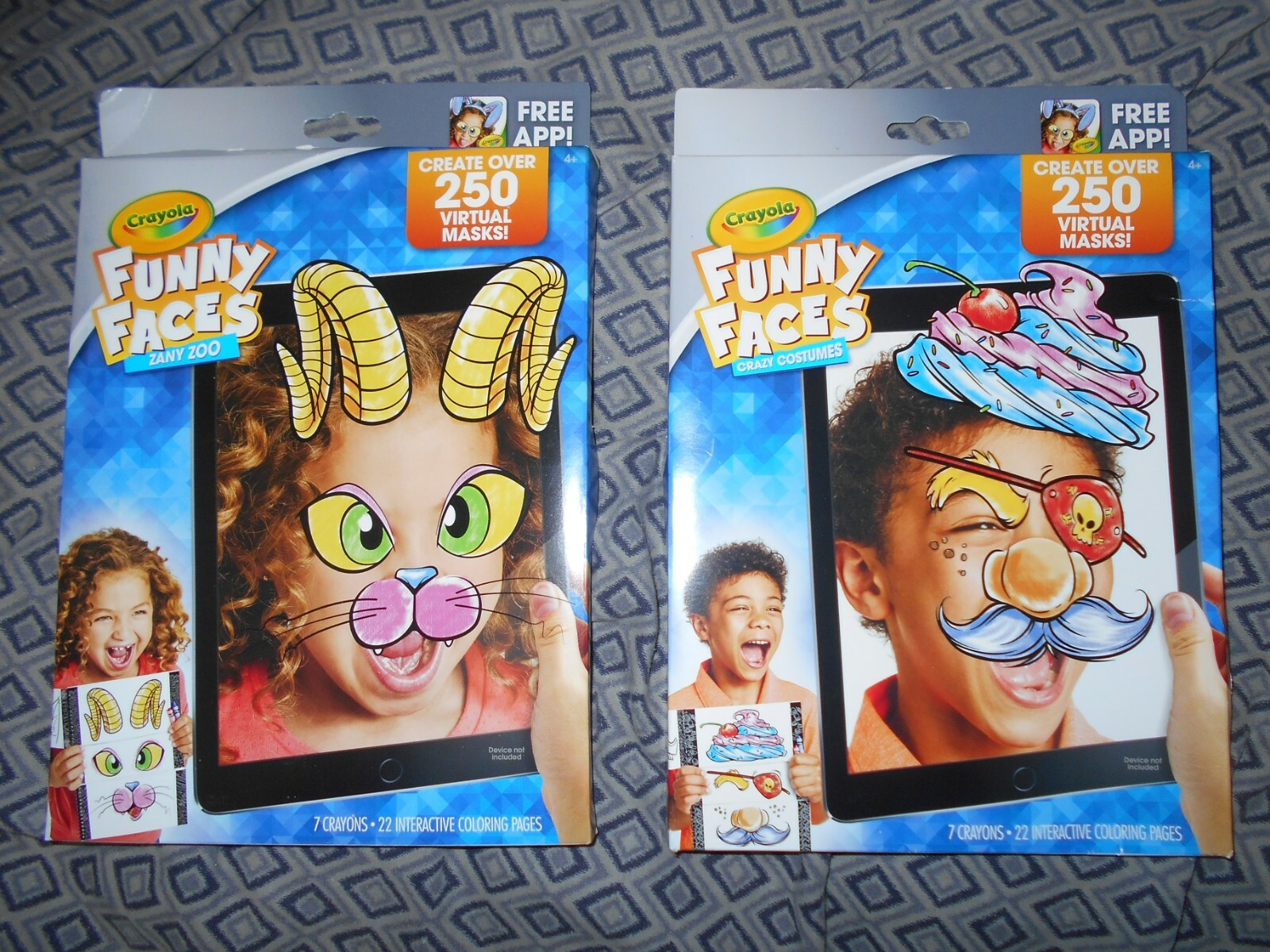 Crayola Two Create Over 250 Virtual Funny Faces | eBay
