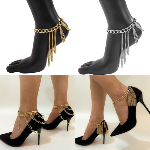Beach Jewelry Shoe Chain Multilayer Chain Anklet Metal Chain Foot Ankle ...