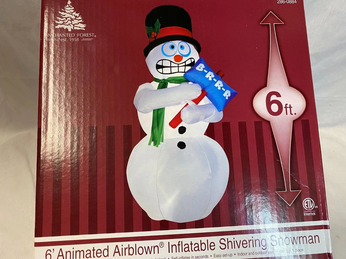 Shivering Snowman