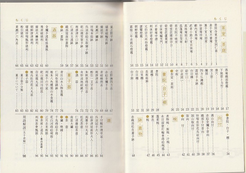 Tea Ceremony Glossary 3 Tea Ceremony and Tea Ceremony (Color Books 543) Koga Ken | eBay