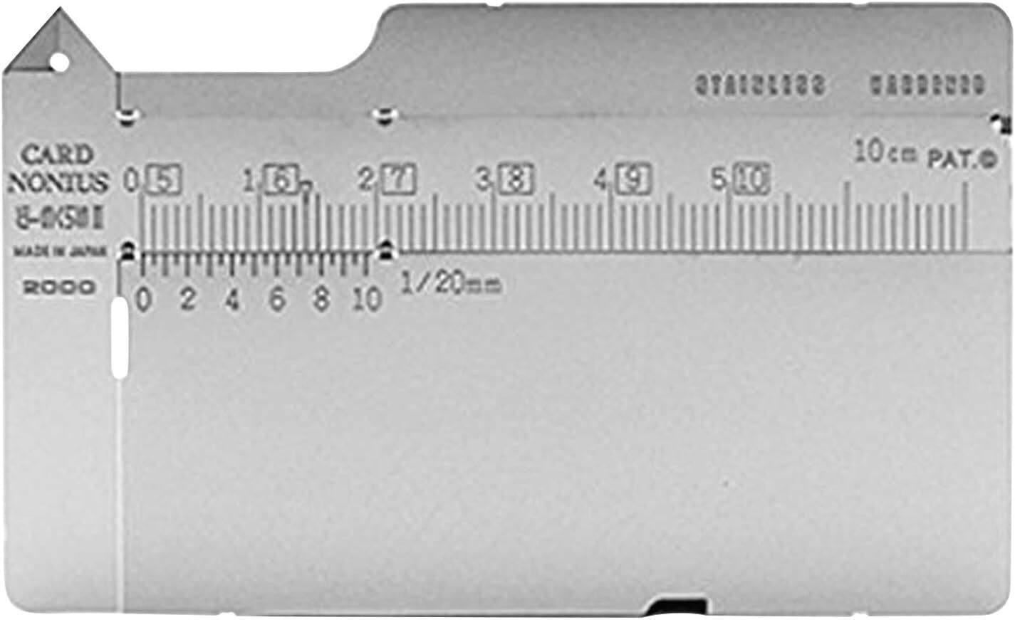 EIGER TOOL Card Gauge TYK-15,TYK-10 2-pc Set Stainless Steel Made in Japan | eBay