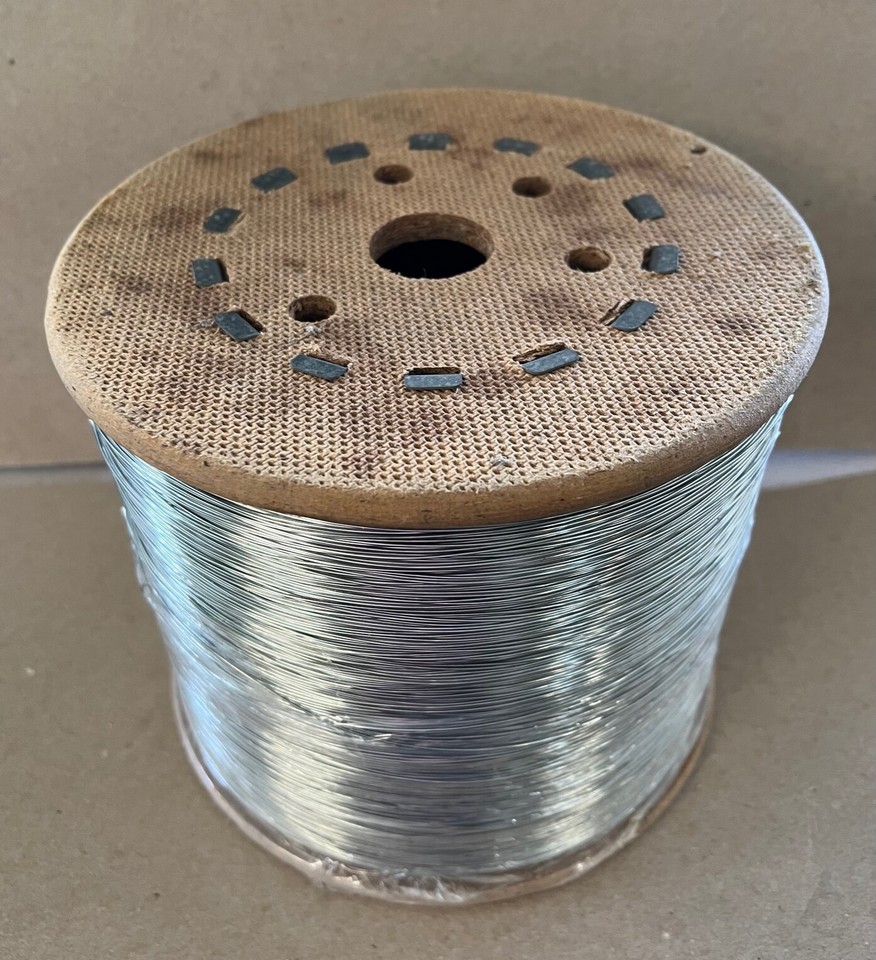 40 Pound Spool Stitching Wire 22 Gauge Galvanized Bindery Stitcher | eBay