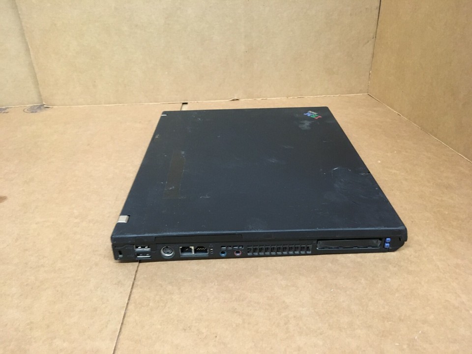 IBM THINKPAD T41 Vintage Laptop 1.60GHz 512MB RAM 80GB HDD WINDOWS XP ...