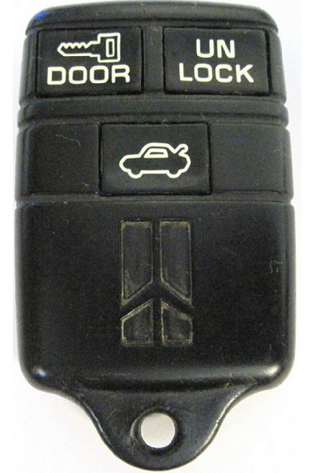 Keyless Remote ABO0104T key fob 3 Buttons Trunk Icon FCC 10239647 ...