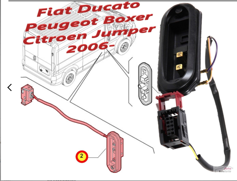 Door Sensor for Citroen Jumper Fiat Ducato Peugeot Boxer 1610561280 ...