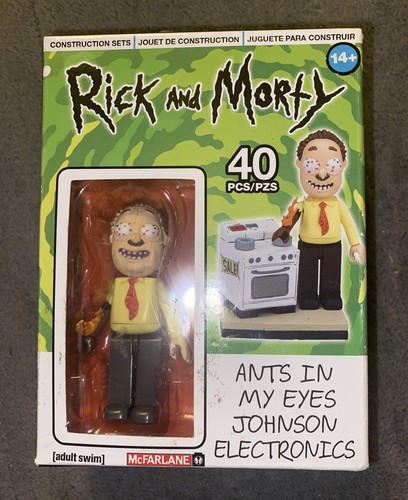 McFarlane Builds Toys Rick & Morty Ants In My Eyes Johnson Electronics ...