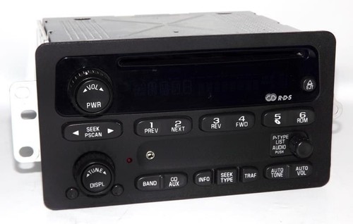 Chevy 2001 Express 2500 Van - Delco AM FM CD Player Radio w Aux Input ...